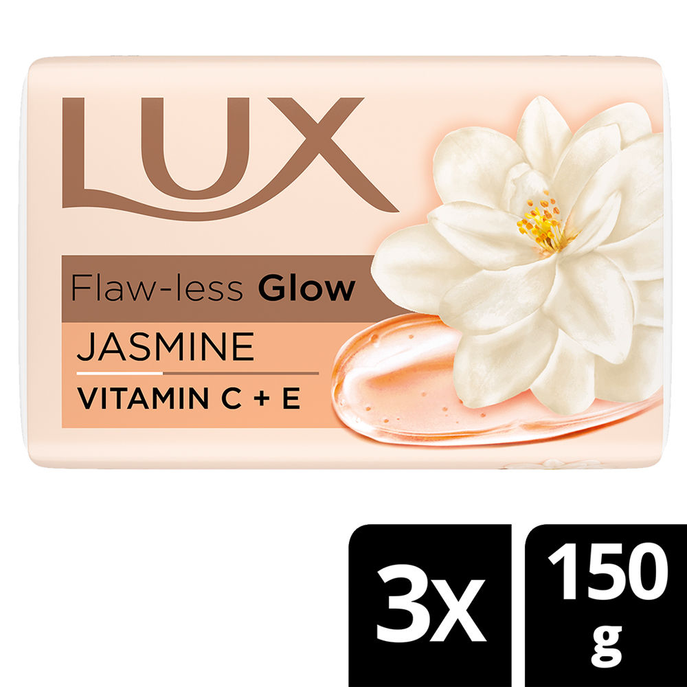 Lux Flaw-less Glow Bathing Soap infused with Vitamin C & E | For ...