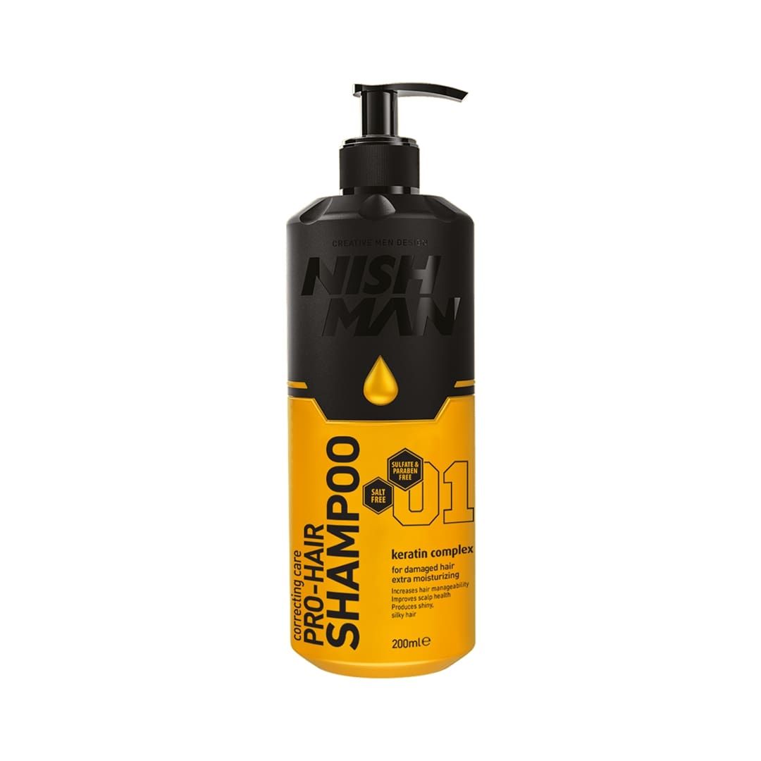 NishMan Pro Hair Shampoo Keratin Complex (200ml)