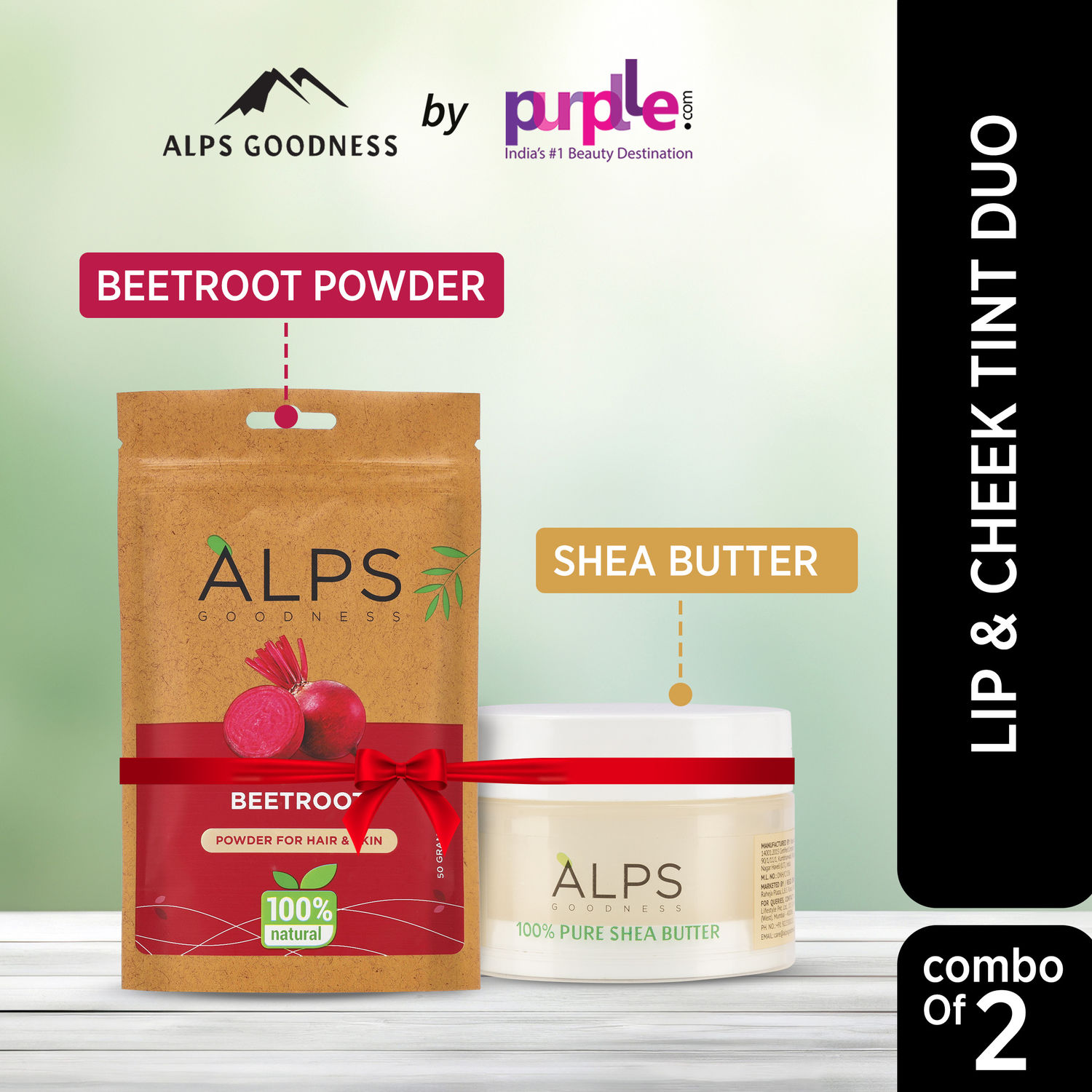 Alps Goodness Radiant Beauty Duo with Bestselling Beetroot Powder & 100 ...