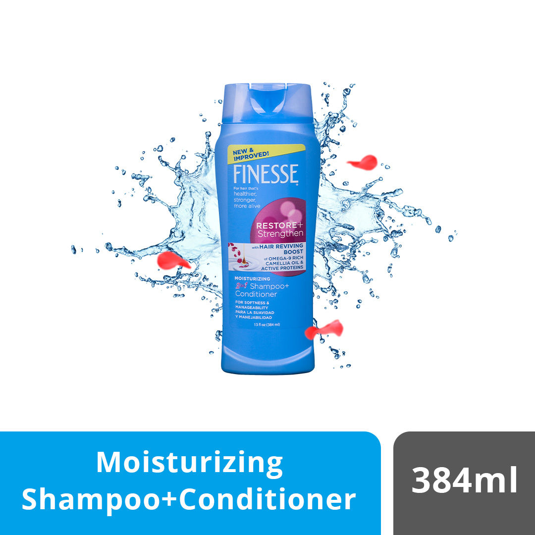 Finesse 2in1 Moisturizing Shampoo & Conditioner 384ml