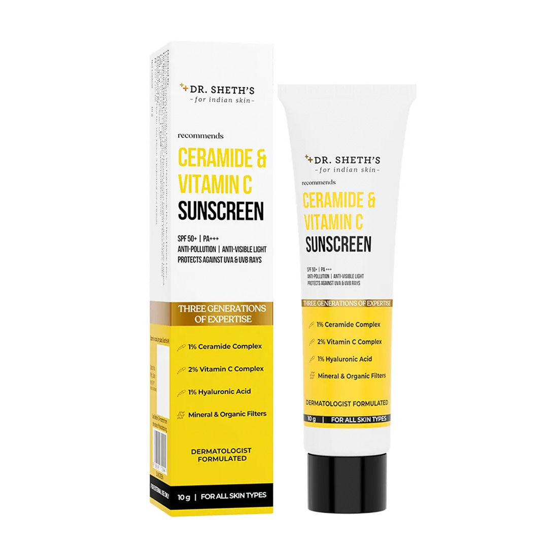 Dr. Sheth's CERAMIDE & VITAMIN C SUNSCREEN-10g