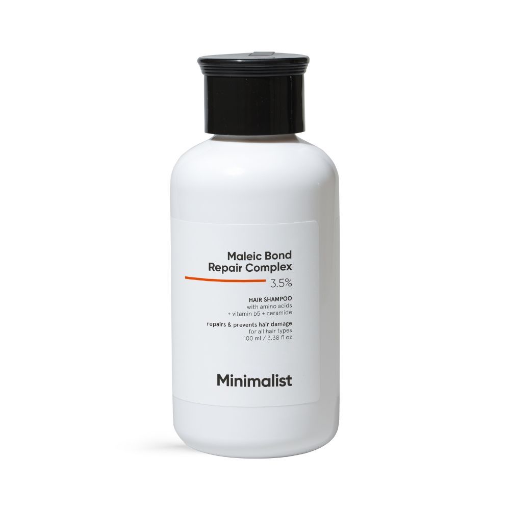 Minimalist Hair Repair Complex 3.5% Hair Shampoo for Damaged & Frizzy ...