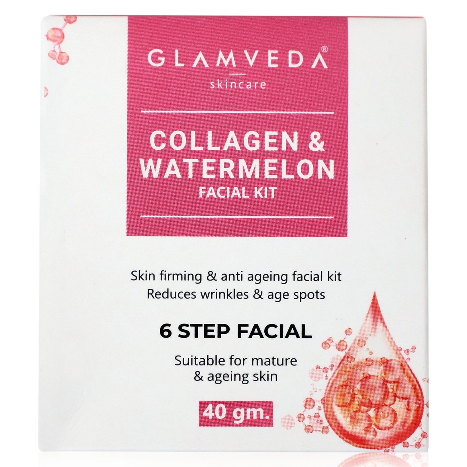Glamveda Watermelon & Collagen Facial Kit (40 g)