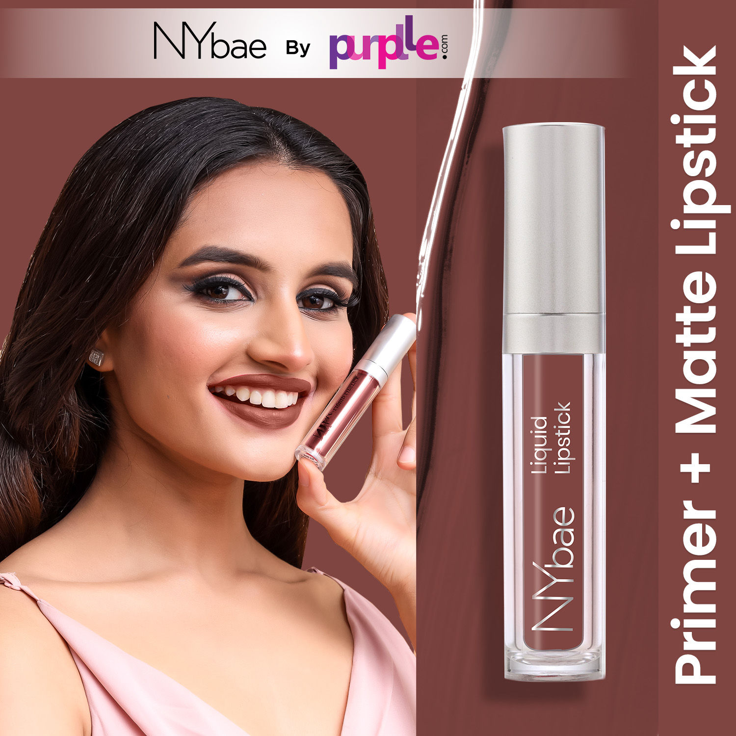 Buy NY Bae Primer + Matte Confessions of a Lip-a-holic Liquid Lipstick ...