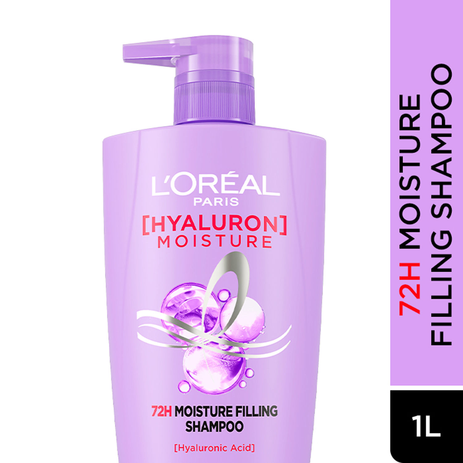 L'Oreal Paris Hyaluron Moisture 72H Moisture Filling Shampoo | With ...