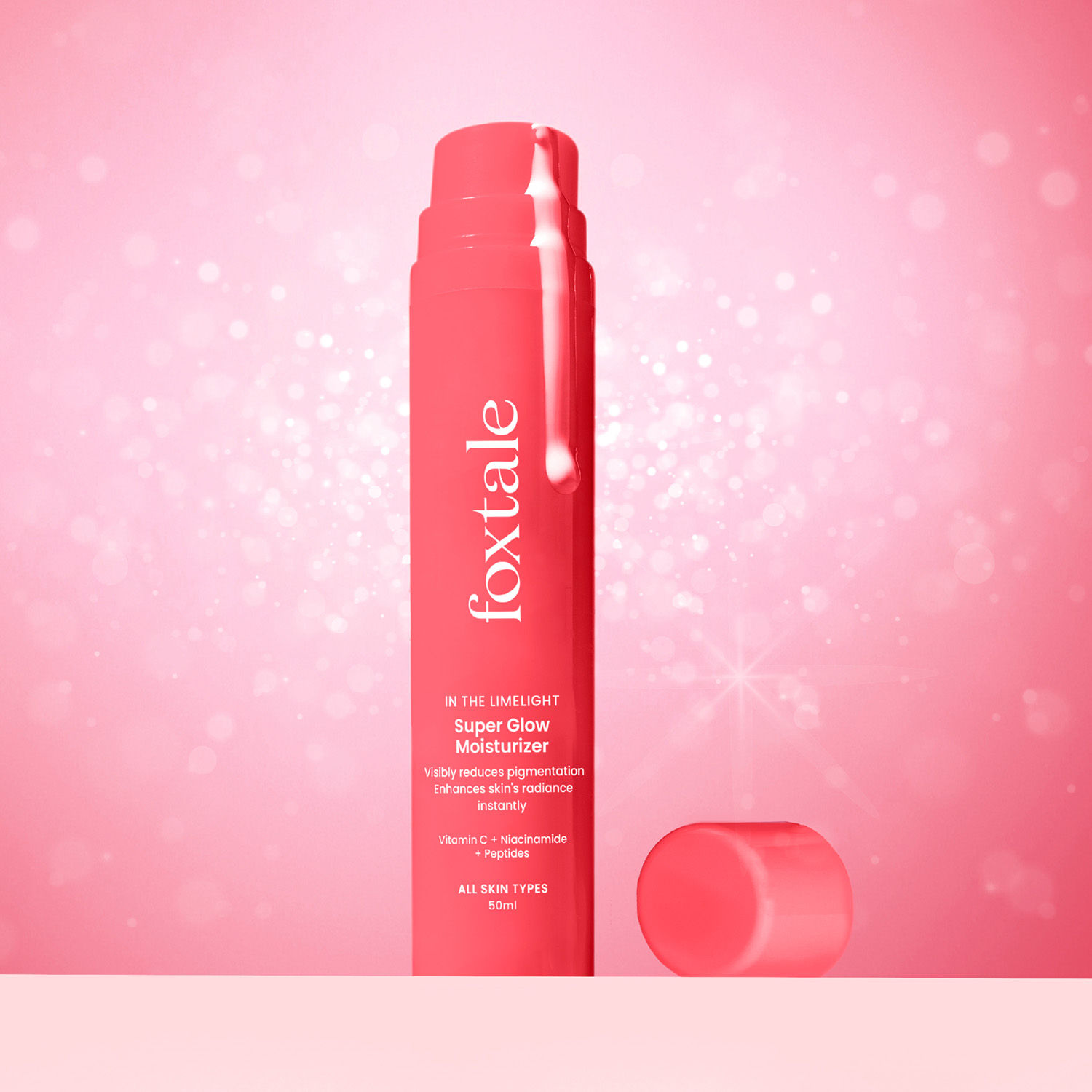 Foxtale Super Glow Moisturizer With Nano Vitamin C, Niacinamide ...