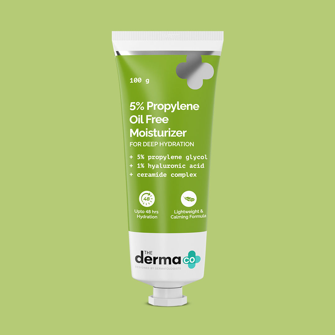 The Derma Co 5% Propylene Oil Free Moisturizer with with Propylene ...