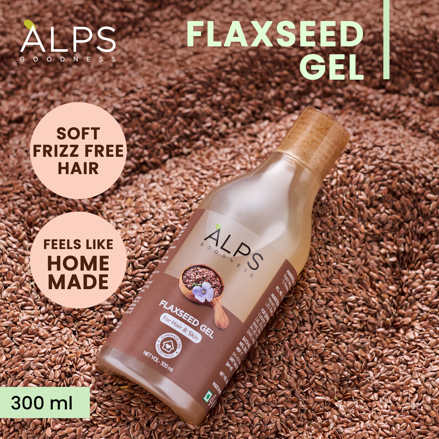 Alps Goodness Flaxseed Gel 300ml | For Hair & Skin