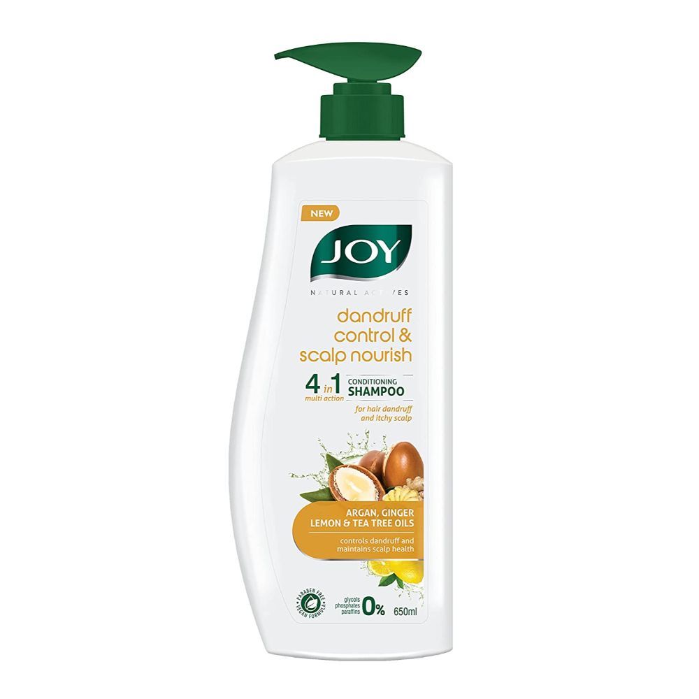 Joy Natural Actives Dandruff Control and Scalp Nourish 4 in 1 Multi ...
