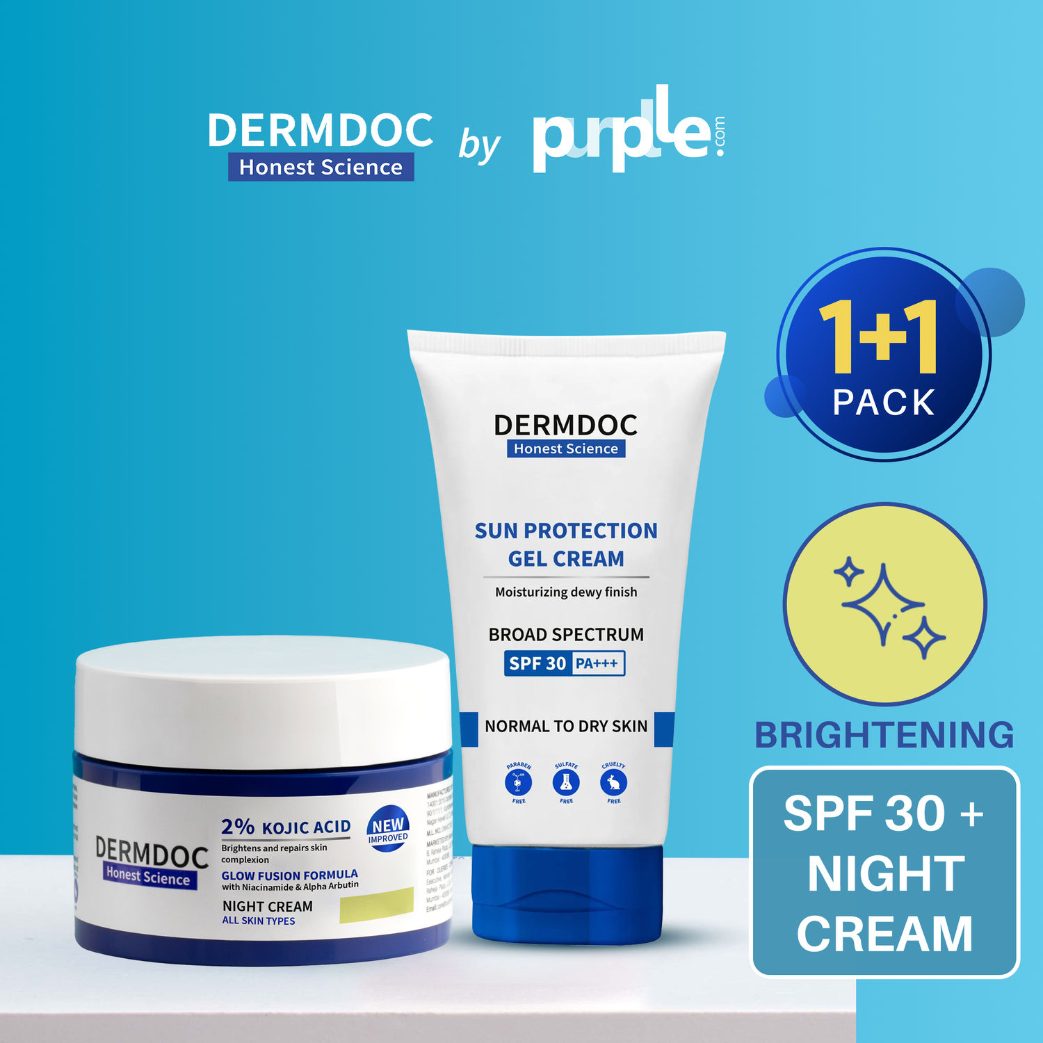 DERMDOC Glow & Protect Combo