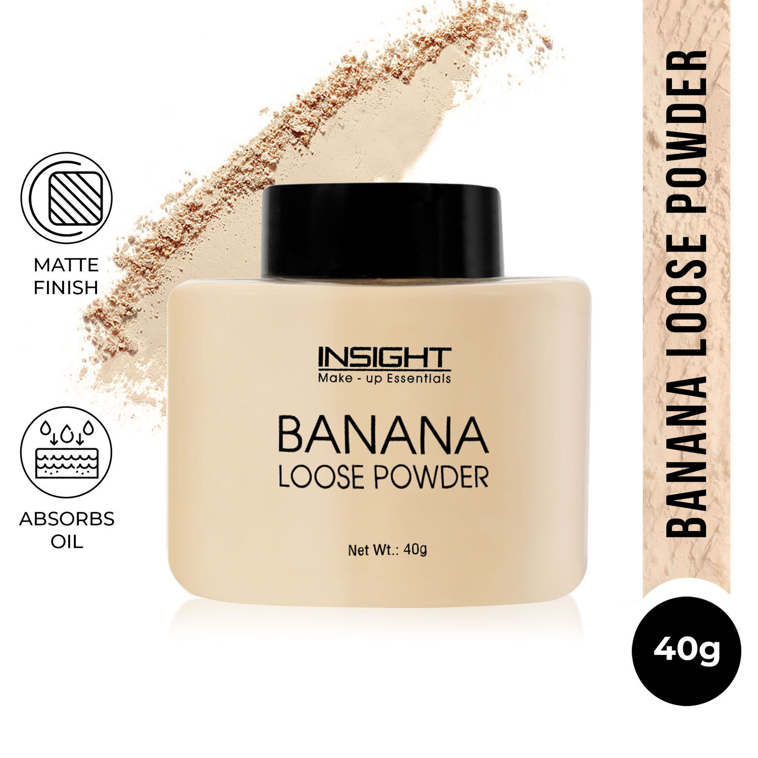 Buy Insight Banana Loose Powder, 40g Online | Purplle