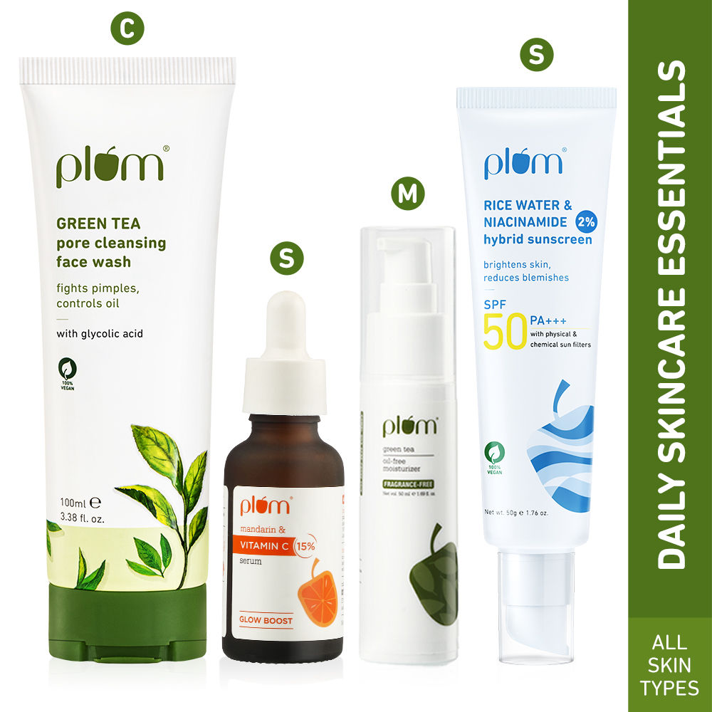 Plum Daily Skincare Essentials CSMS Combo