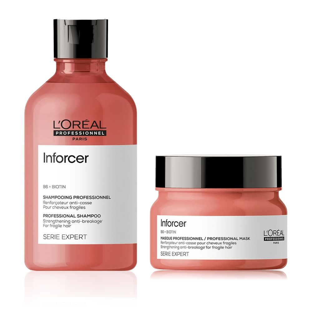 L'Oreal Professionnel Serie Expert Inforcer Shampoo + Combo of Expert ...