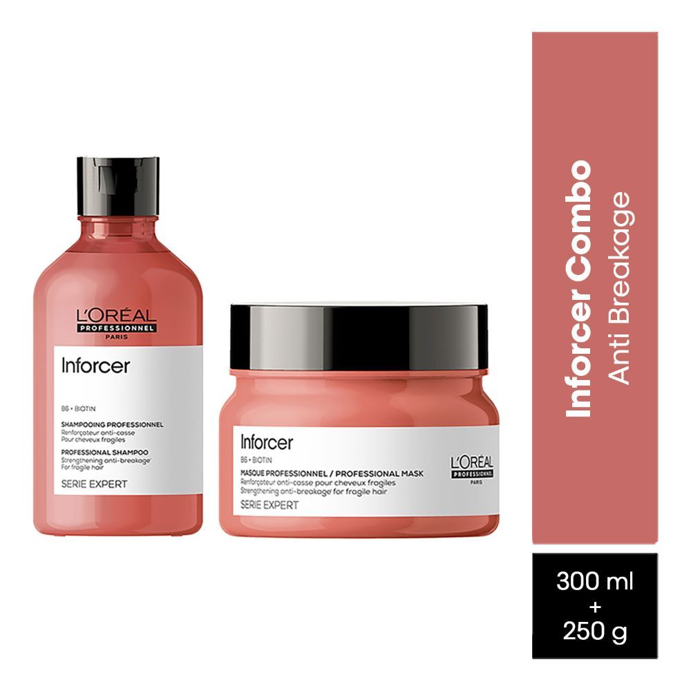 L'Oreal Professionnel Serie Expert Inforcer Shampoo + Combo of Expert ...
