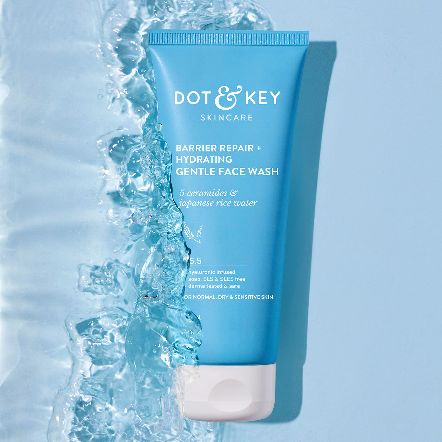 Dot & Key Barrier Repair Hydrating Gentle Face Wash With Probiotic ...