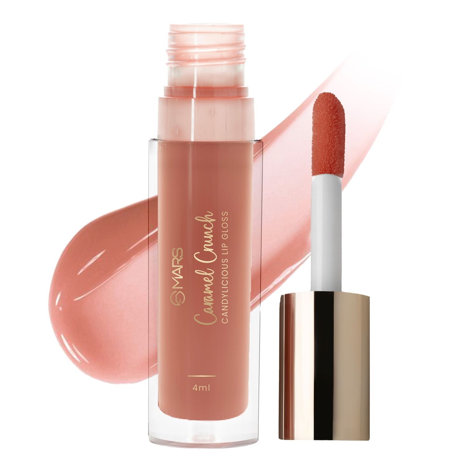 MARS Candylicious Colored Lip Gloss - 03 CARAMEL CRUNCH | 4ml