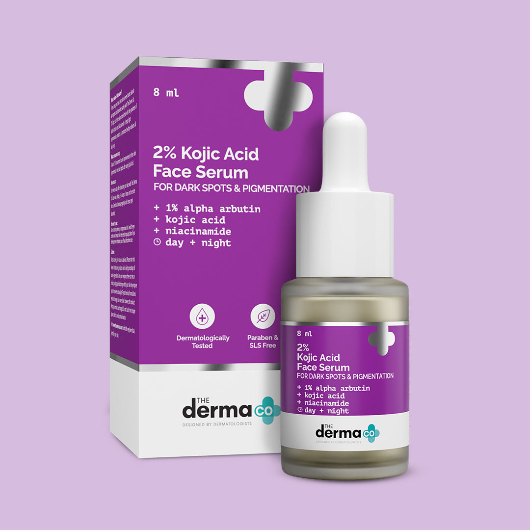 The Derma Co. 2% Kojic Acid Face Serum with 1% Alpha Arbutin ...