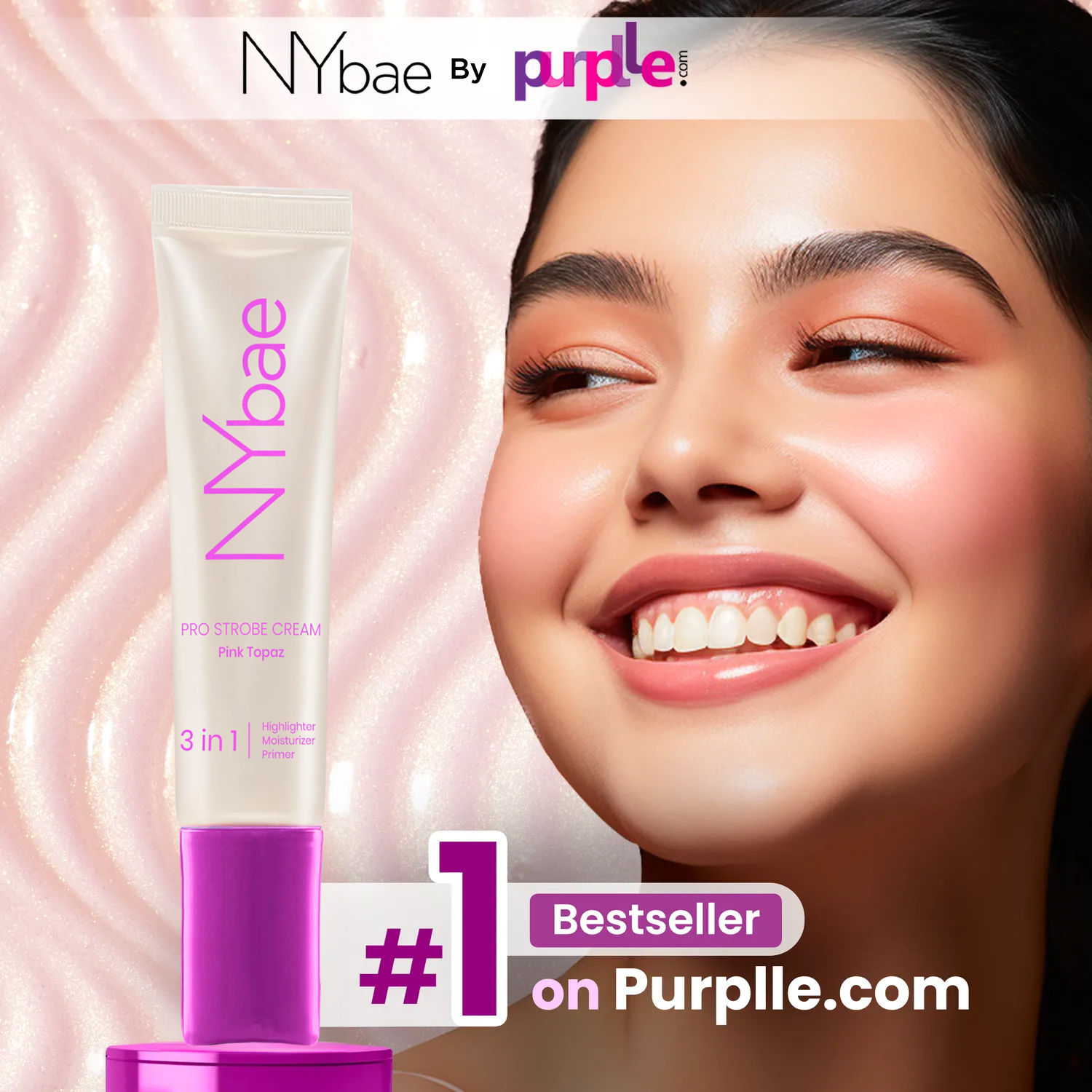 NY Bae PRO Strobe Cream - Pink Topaz (12g)