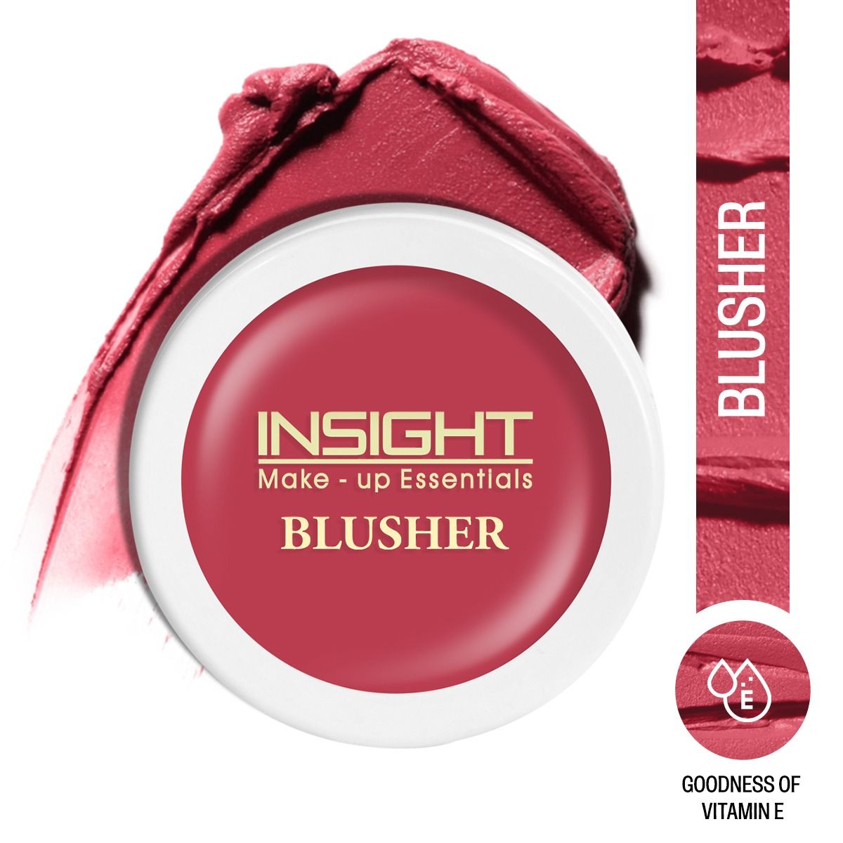 Insight Cosmetics Blusher - Raspberry Gelato(3.5 g)(Raspberry Gelato)