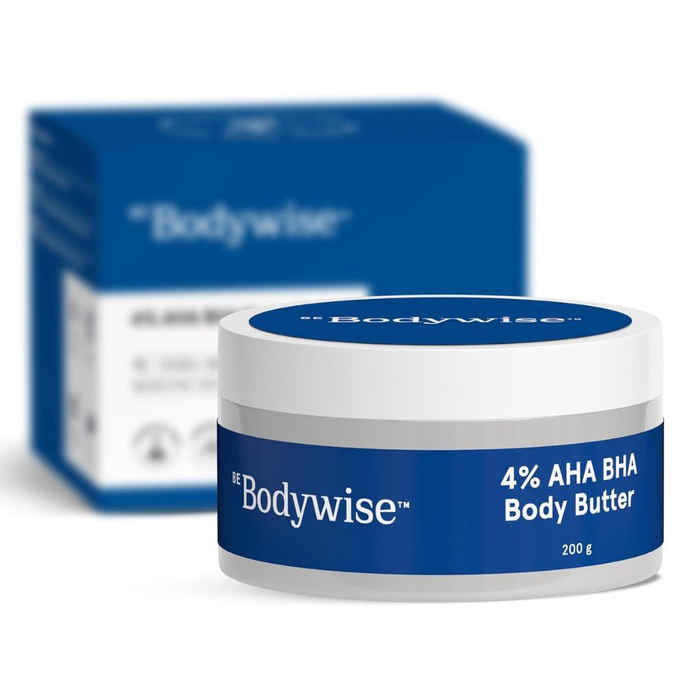 Buy Be Bodywise 4% AHA BHA Body Butter - 200g Online | Purplle