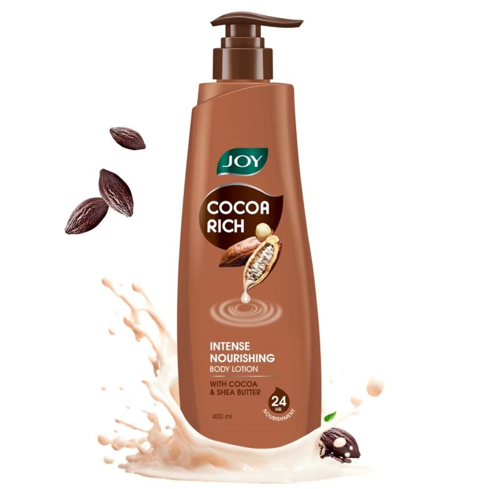 Joy Cocoa Rich Intense Nourishing Body Lotion with Shea Butter, For All Skin Types 400 ml
