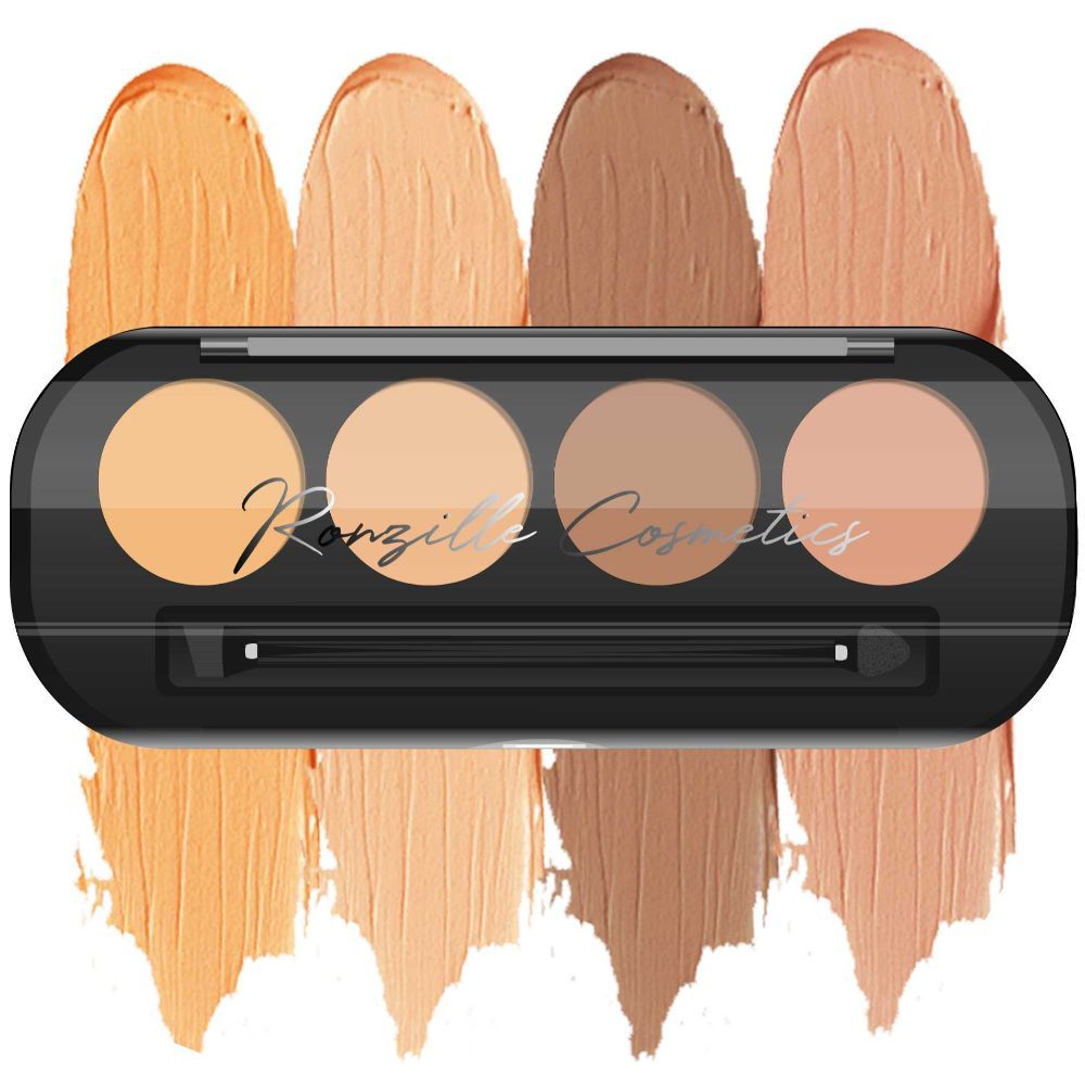 Buy Ronzille 4 IN ONE Base Concealer Palette Shade A Online | Purplle