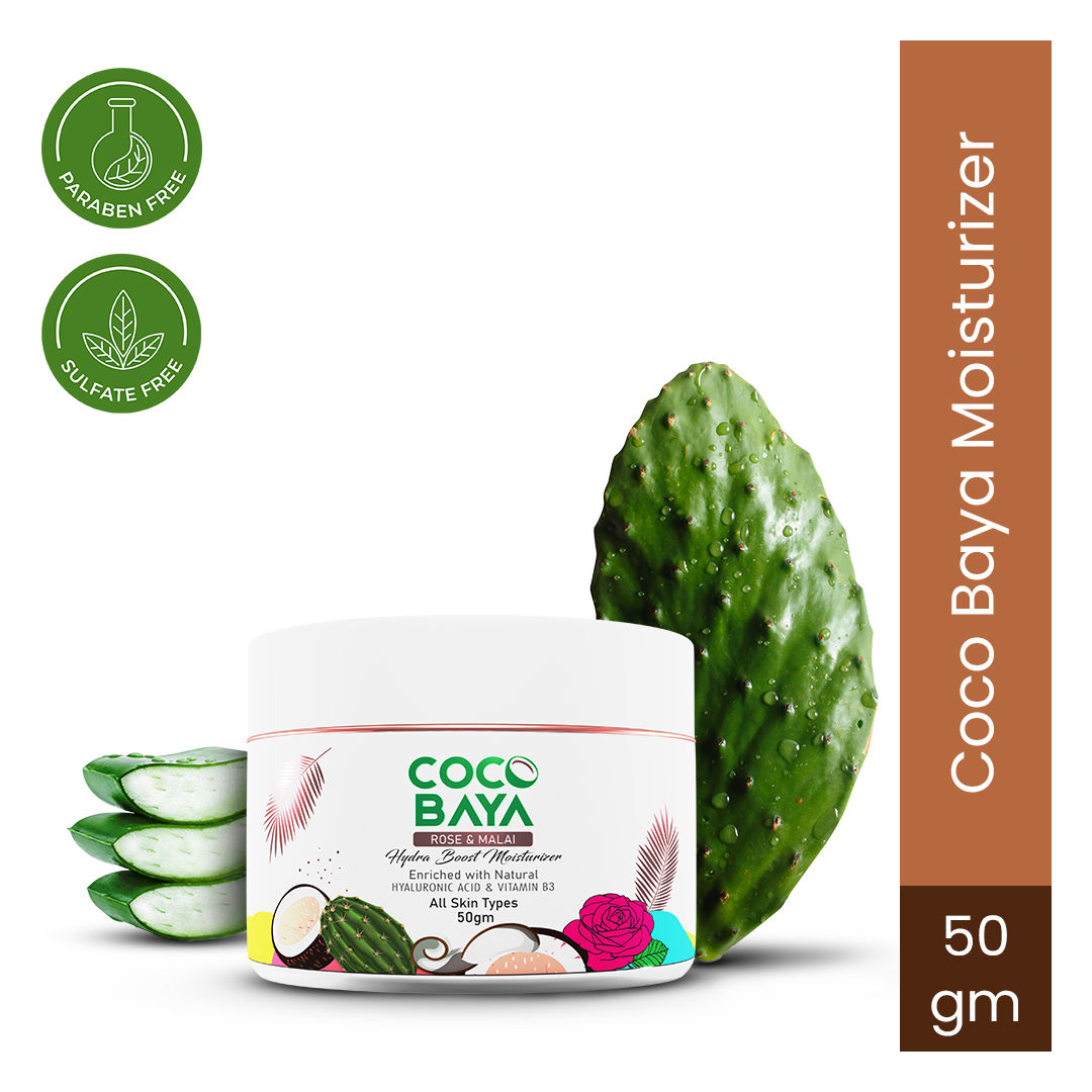 CocoBaya Rose & Malai Hydra Boost Moisturizer - 50gm