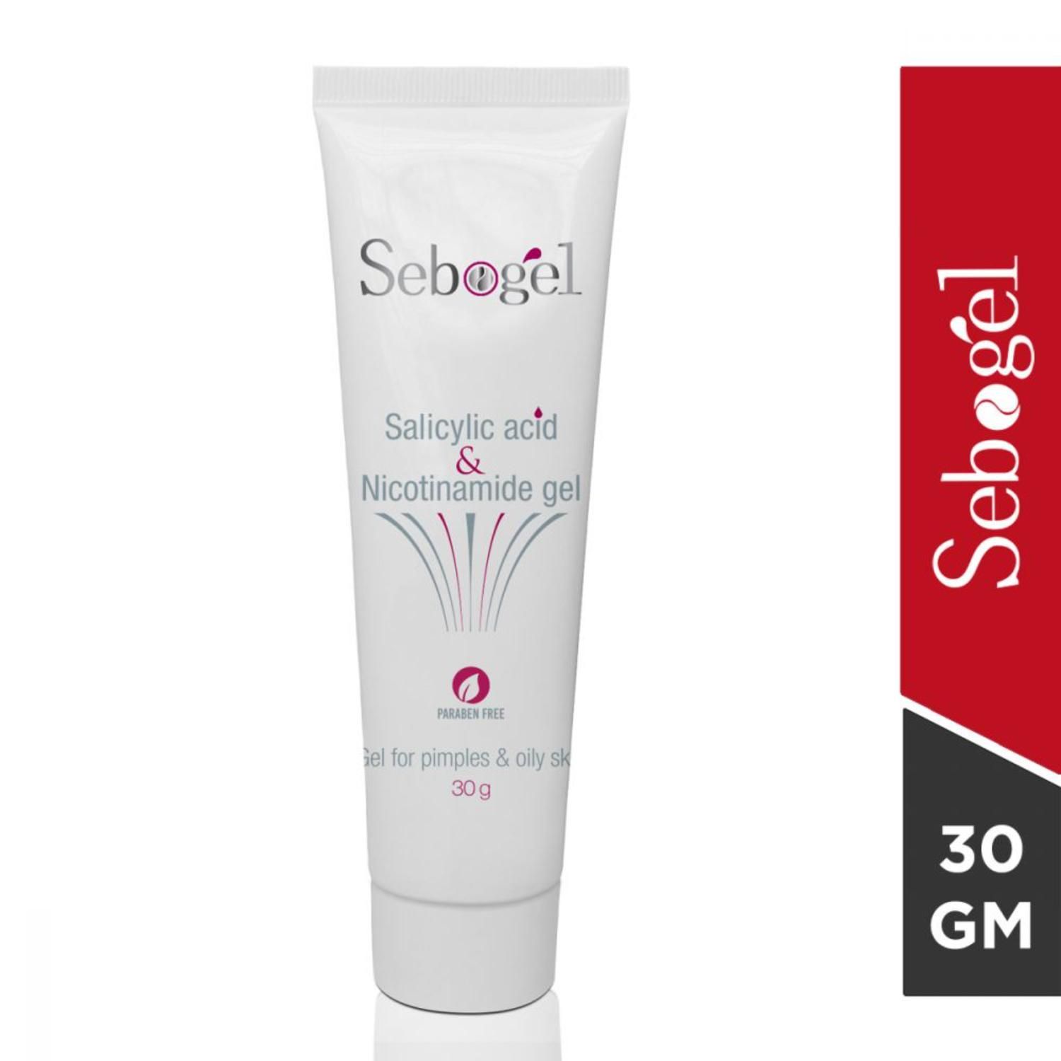 Sebogel Salicylic Acid & Nicotinamide 30 gm
