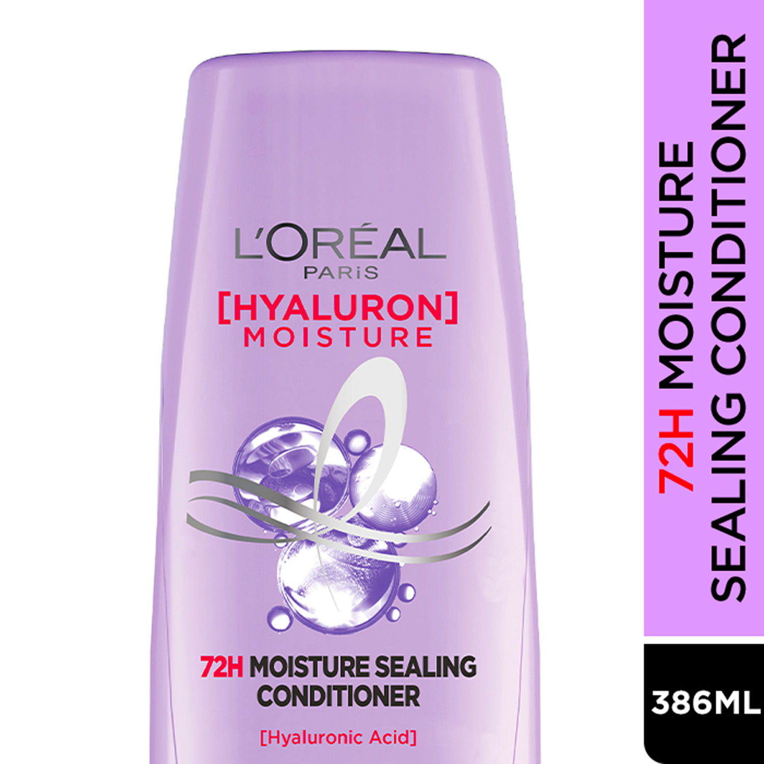 L'Oreal Paris Hyaluron Moisture 72H Moisture Sealing Conditioner| For Dry & Dehydrated Hair, 386 ml
