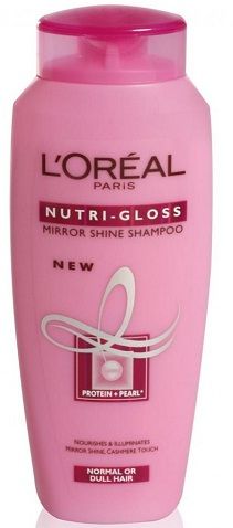Buy L'Oreal Paris Nutri Gloss Mirror Shine Shampoo Online | Purplle