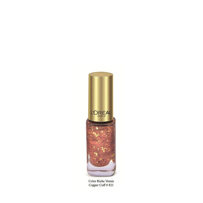 Buy L'Oreal Paris Color Riche Vernis Copper Cuff 821 Online | Purplle