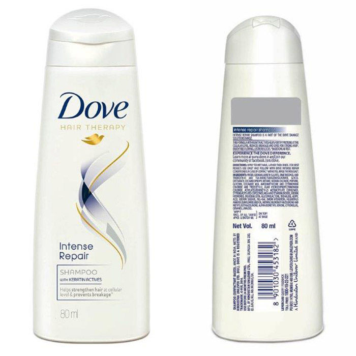 Buy Dove Intense Repair Damage Therapy Shampoo (80 ml) - Find Offers ...