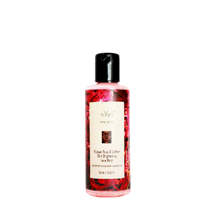 Buy Nyah Radiant Roses & Saffron Skin Brightening Face Wash (210 ml ...
