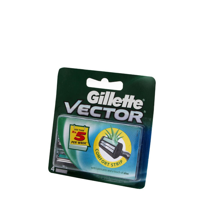 Buy Gillette Vector Cartridges 3 Online | Purplle