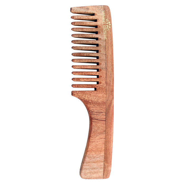 Buy Vedic Delite Neem Wooden Grooming Comb With Handle - Find Offers ...