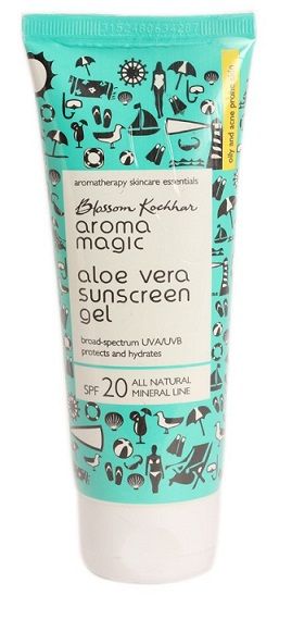 Buy Aroma Magic Aloevera Sunscreen Gel SPF 20 (100 ml) (Buy 1 Get 1 ...