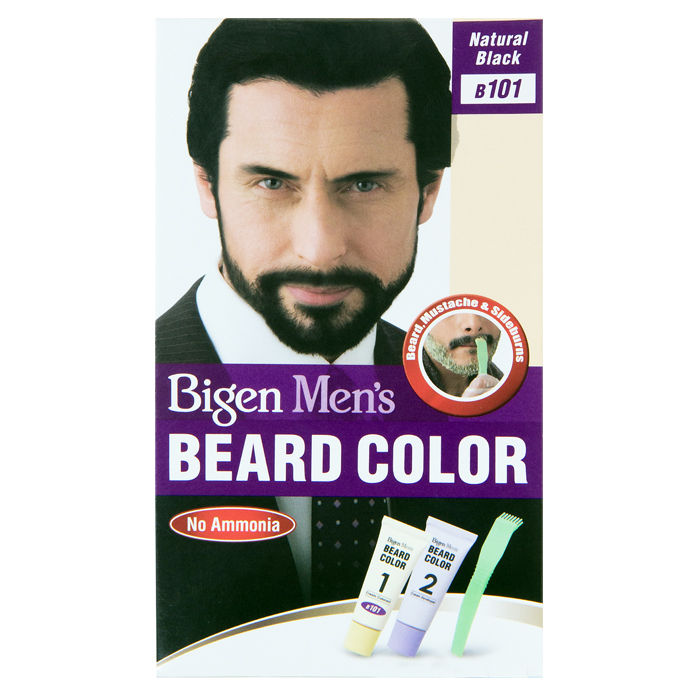 Buy Bigen Men's Beard Colour Kit Natural Black B101 Online | Purplle