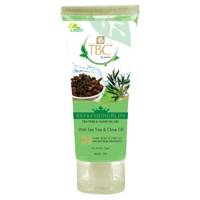 Buy TBC By Nature Refreshing Bliss Tea Tree And Clove Oil Gel ( 100 ml ...