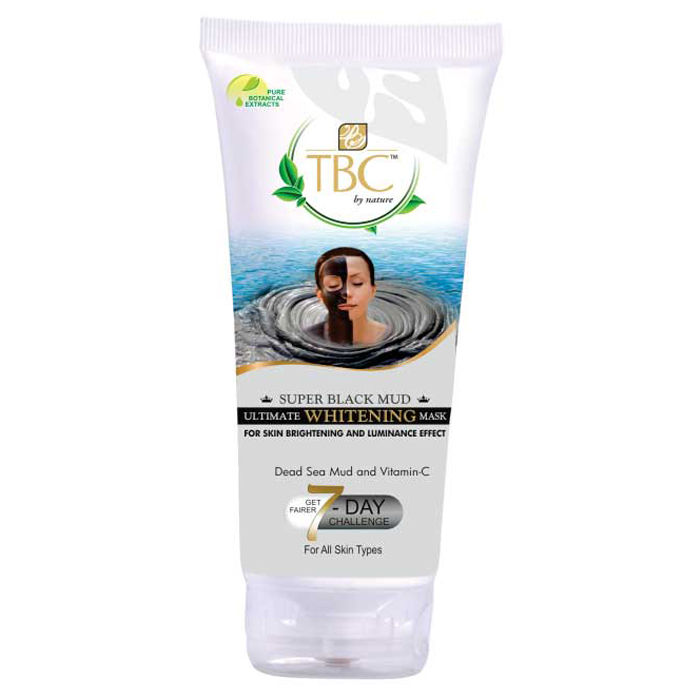 Buy TBC By Nature Super Black Mud Ultimate Whitening Mask ( 100 g ...