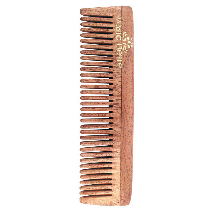 Buy Vedic Delite Neem Wooden Styling Comb (Buy 1 Get 1 Free) Online ...