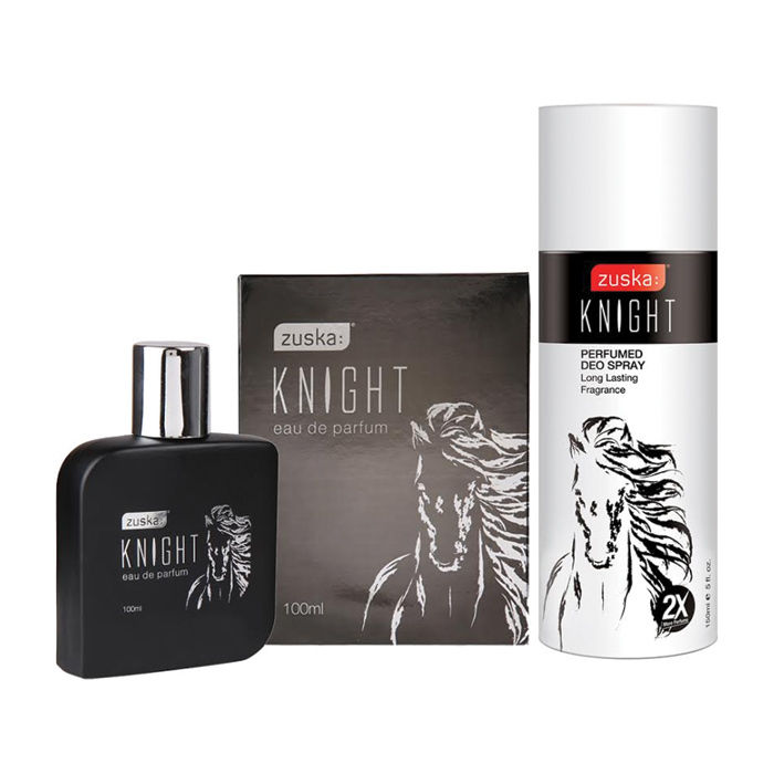 Buy Zuska Knight Pack (Knight Perfume + Knight Deo) online at purplle.com.