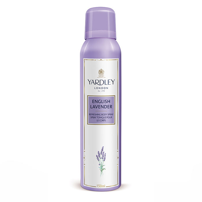 Buy Yardley Refreshing Body Spray English Lavender (150 ml) online at ...