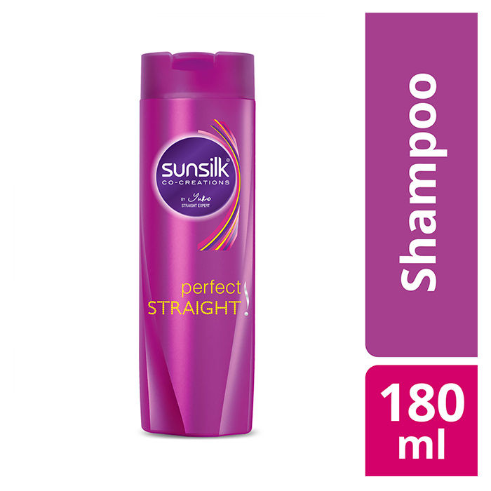 Buy Sunsilk Perfect Straight Shampoo (180 ml) online at purplle.com.