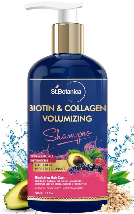 Buy St.Botanica Biotin & Collagen Volumizing Shampoo (300 ml) online at ...