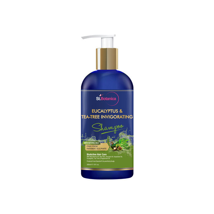 St.Botanica Eucalyptus & Tea-Tree Invigorating Shampoo - 300ml - No ...