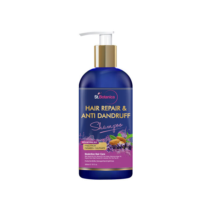 Buy St.Botanica Hair Repair & Anti Dandruff Shampoo - 300ml - No Sulphate, No Parabens, No ...