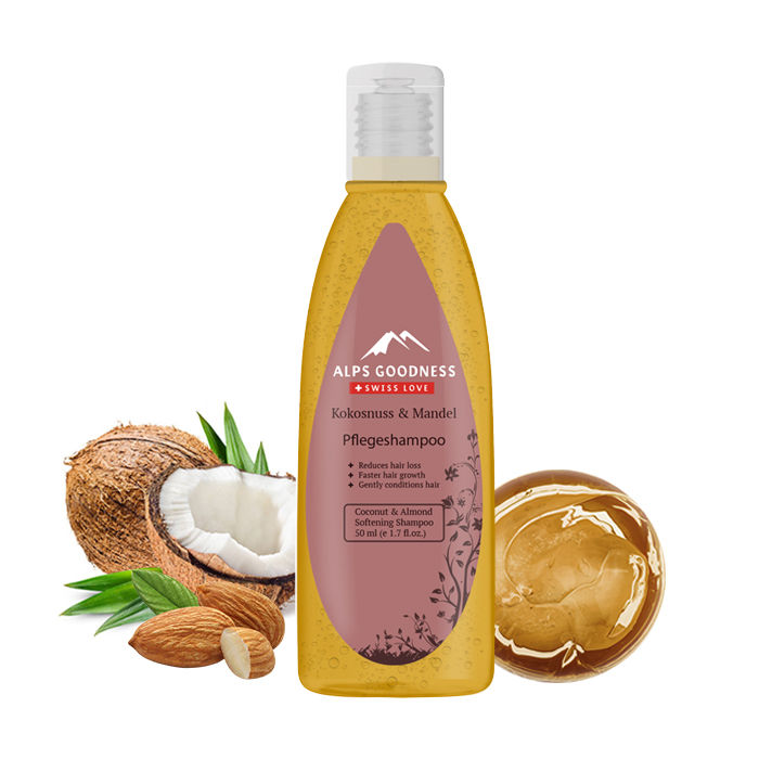 Buy Alps Goodness Softening Shampoo - Coconut & Almond (50 ml) online ...