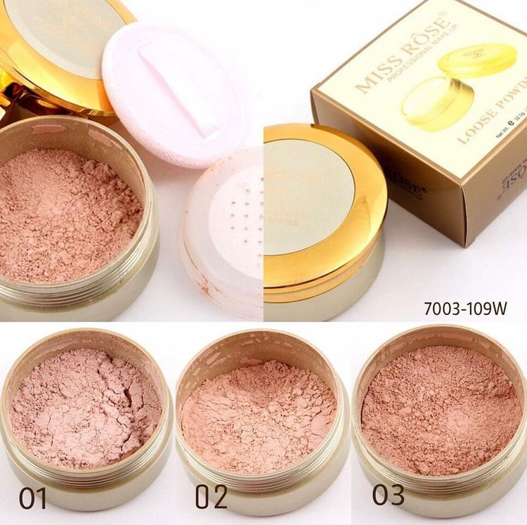 Buy Miss Rose Professional Make Up Loose Powder (32 g) (7003-109Y2 ...