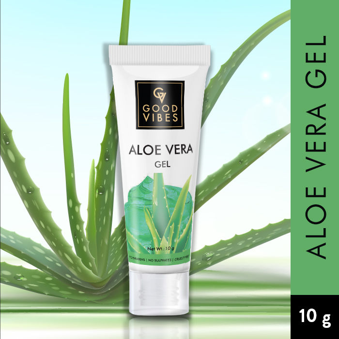 Buy Good Vibes Gel - Aloe Vera - Travel Size (10 g) online at purplle.com.