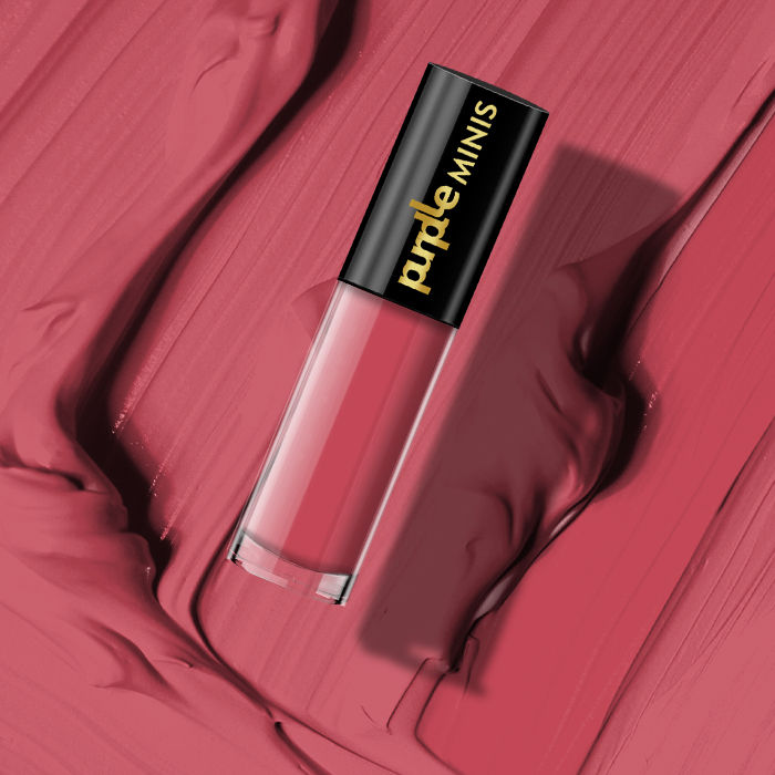 Buy Purplle Ultra HD Matte Mini Liquid Lipstick, Maroon - My First ...